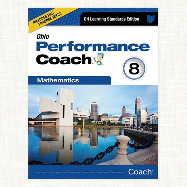 Ohio Performance Coach Math Student Edition - Grade 8