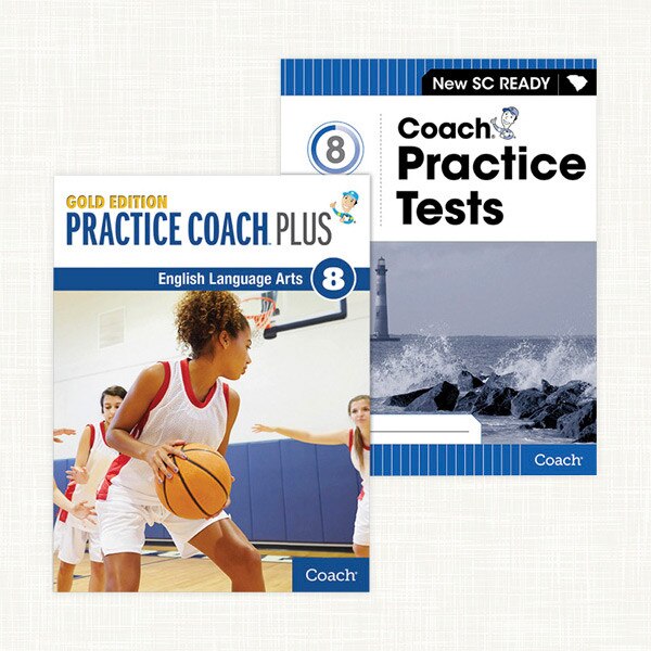 Practice Coach PLUS Gold Ed. ELA Student Edition with SC Ready Practice ...