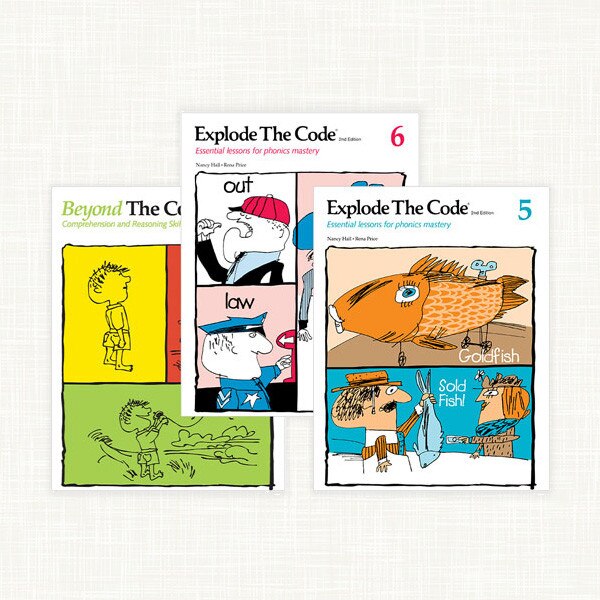 Explode The Code 2nd Ed. Literacy and Phonics Classroom Set - Books 5-6