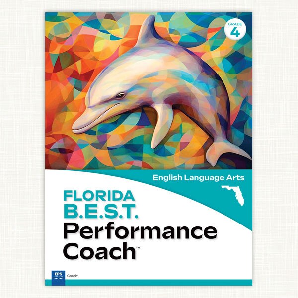 Florida B.E.S.T. Performance Coach ELA Student Edition - Grade 4