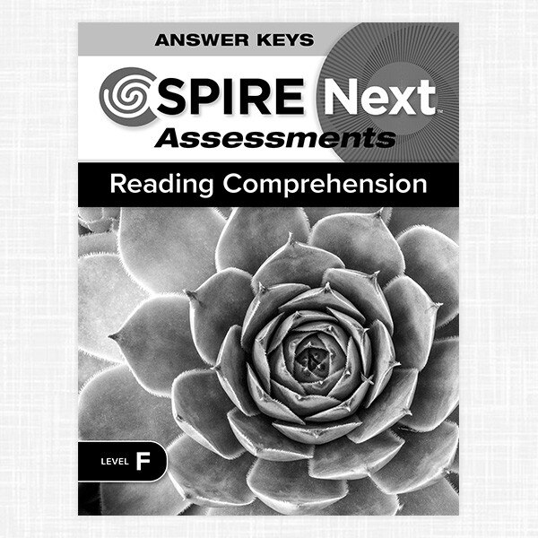 SPIRE Next Reading Level F Answer Key