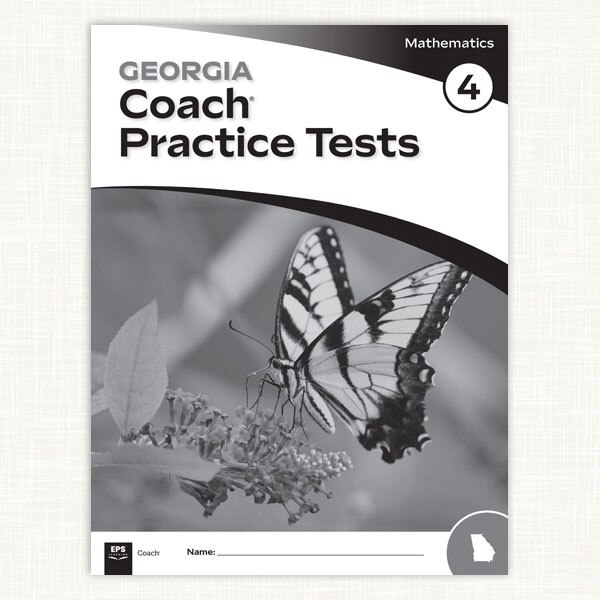 Georgia Coach (2025) Math Practice Tests - Grade 4