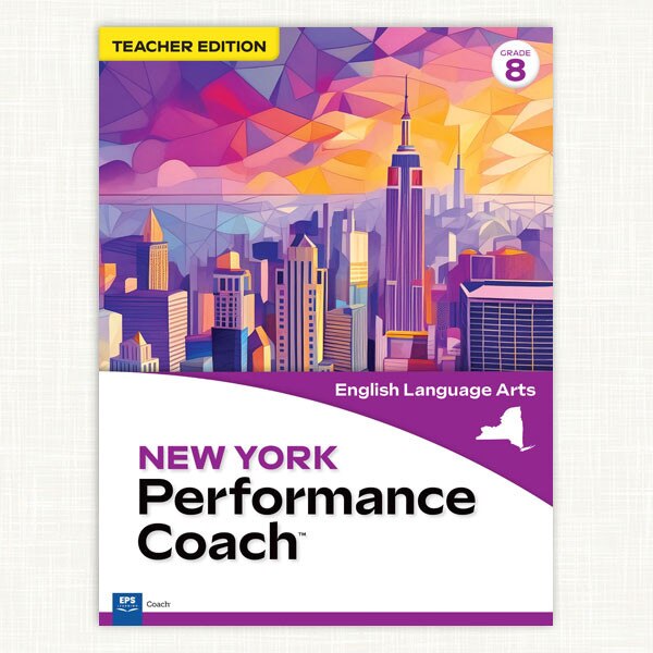 New York Performance Coach (2025) ELA Teacher Edition - Grade 8