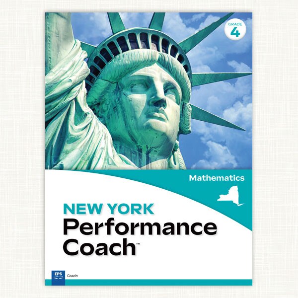 New York Performance Coach Math, Student Edition Grade 4