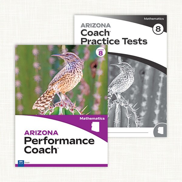 Arizona Performance Coach (2025) Math Student Edition with Practice ...