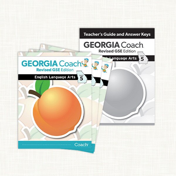 Georgia Coach GSE Ed. ELA Class Set for 25 Students - Grade 5