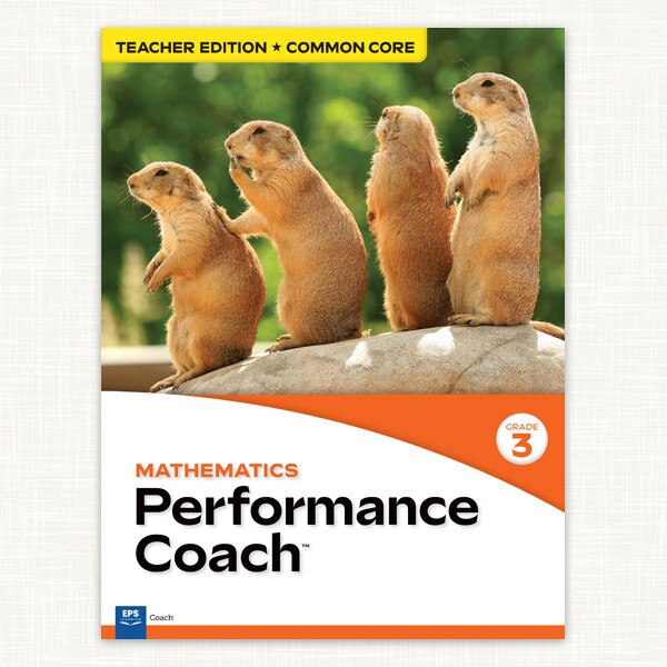 Performance Coach (2025) Common Core Math Teacher Edition - Grade 3