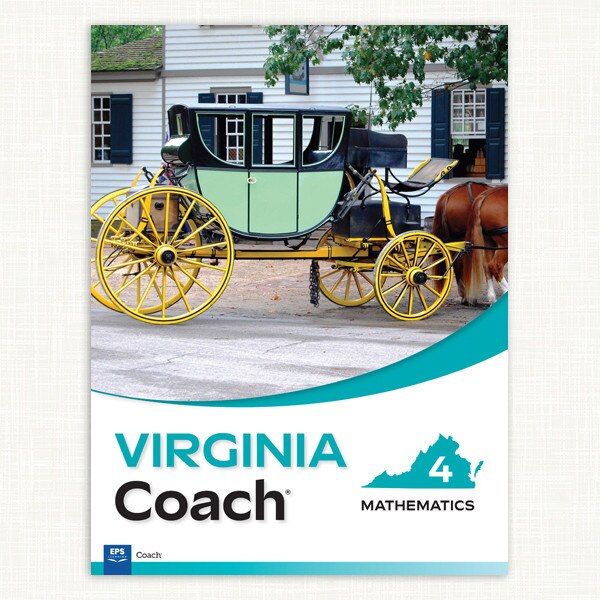 Virginia Coach (2025) Math Student Edition - Grade 4