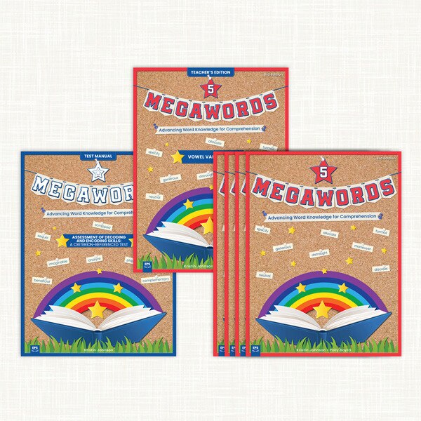 Megawords 3rd Ed. Class Set for 25 Students - Level 5