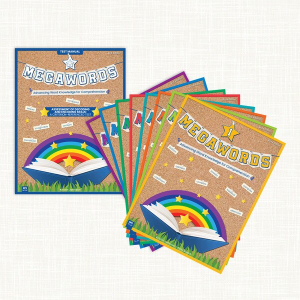 Megawords 3rd Ed. Resource Room Set for 6 Students